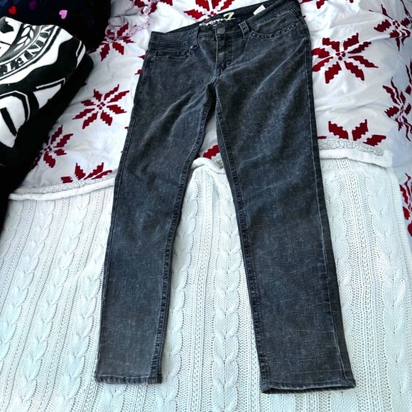 Seven7 | Jeans | 7seven Starlette Mid Rise Skinny Denim Light Black ...